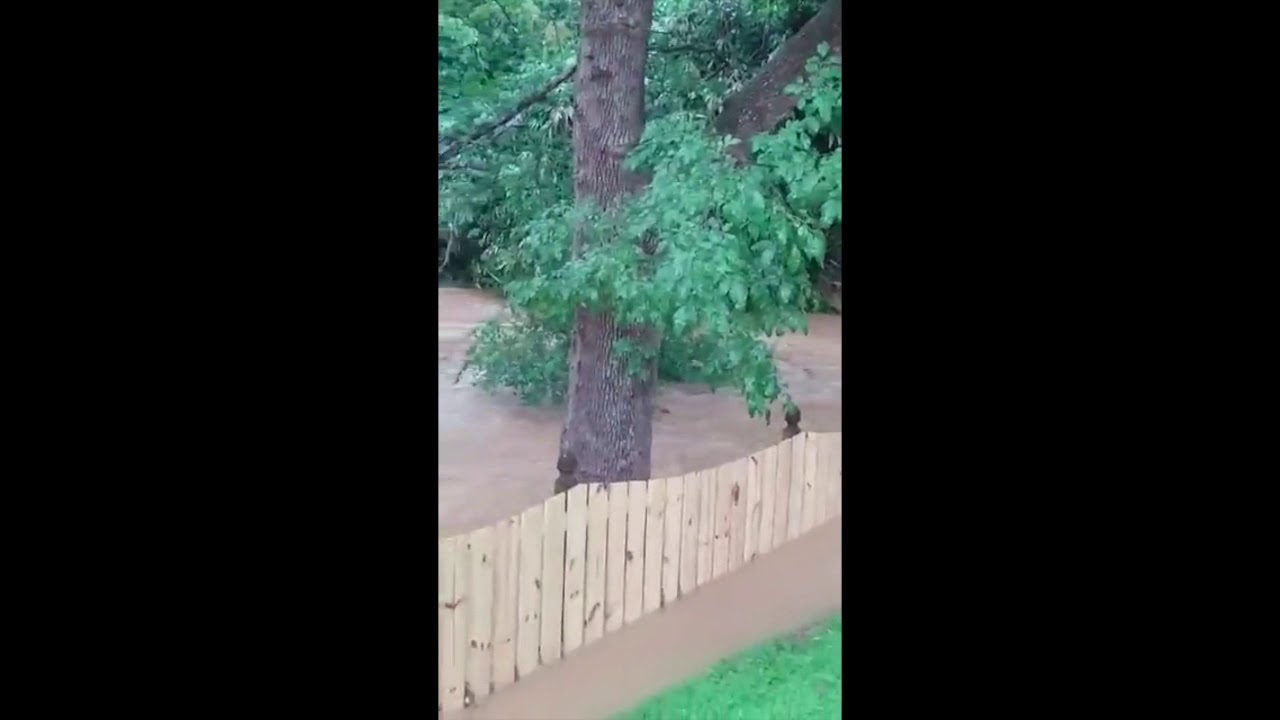 Severe Storm Causes Flash Flood in Pittsboro, NC - YouTube