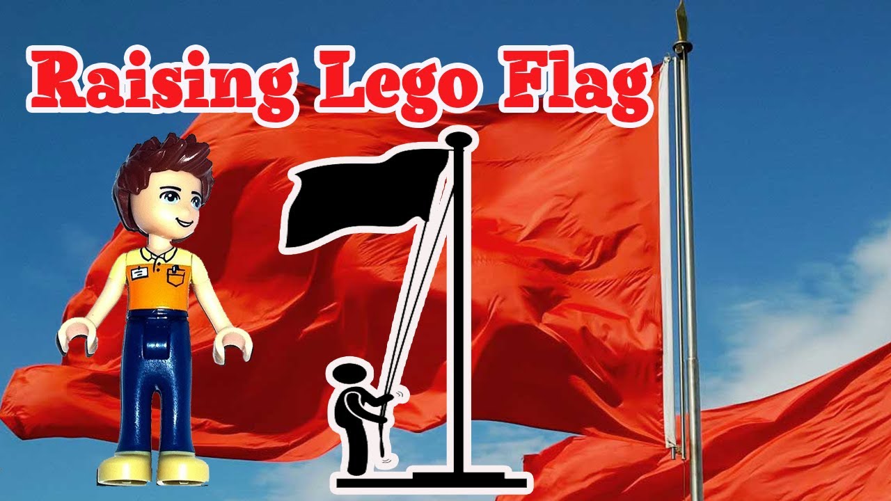 023 Tutorial Lego flag raising - YouTube