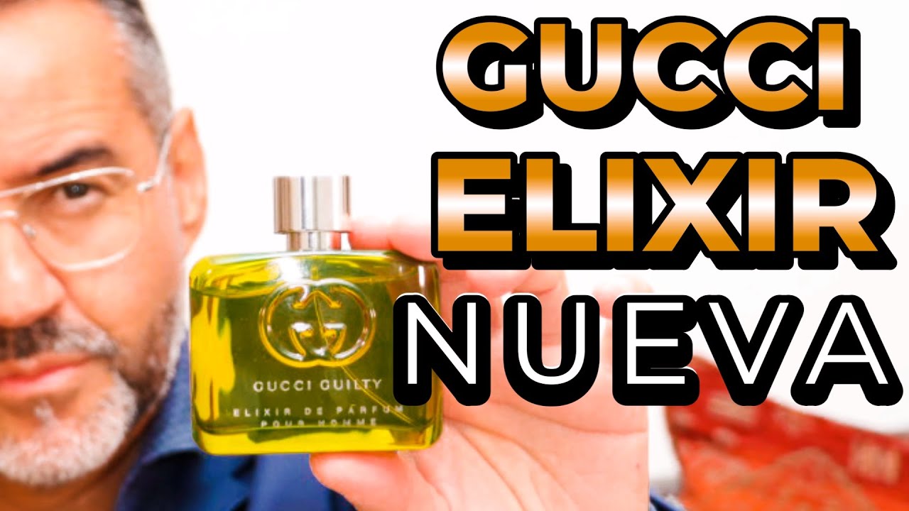 GUCCI GUILTY ELIXIR POUR HOMME - BOMBASTICA - YouTube