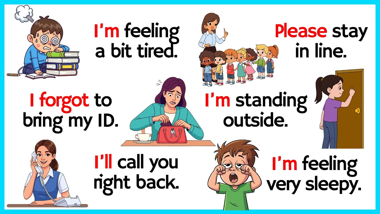 100 Common Daily Use English Sentences | Fun Learning Question Answers ...