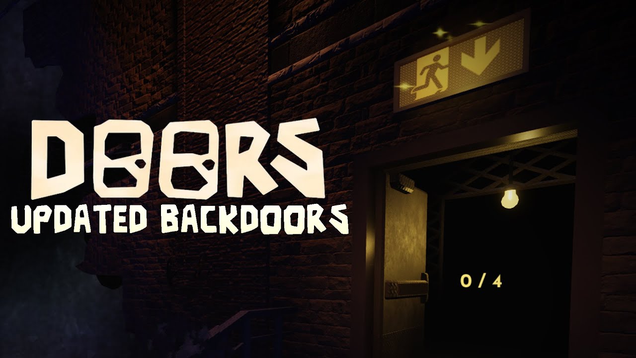 Roblox Doors - UPDATED Backdoors Full Gameplay - YouTube