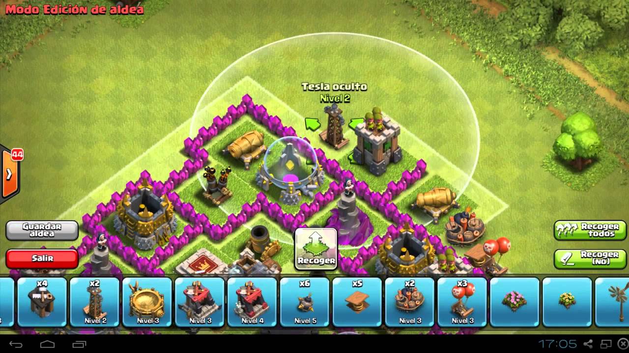 Clash Of Clans | Diseño de Aldea TH8 FARMING con 4 Morteros | Diseño de ...