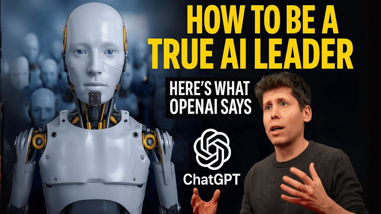 How to Be a True AI Leader (Here What OpenAI Says) - YouTube