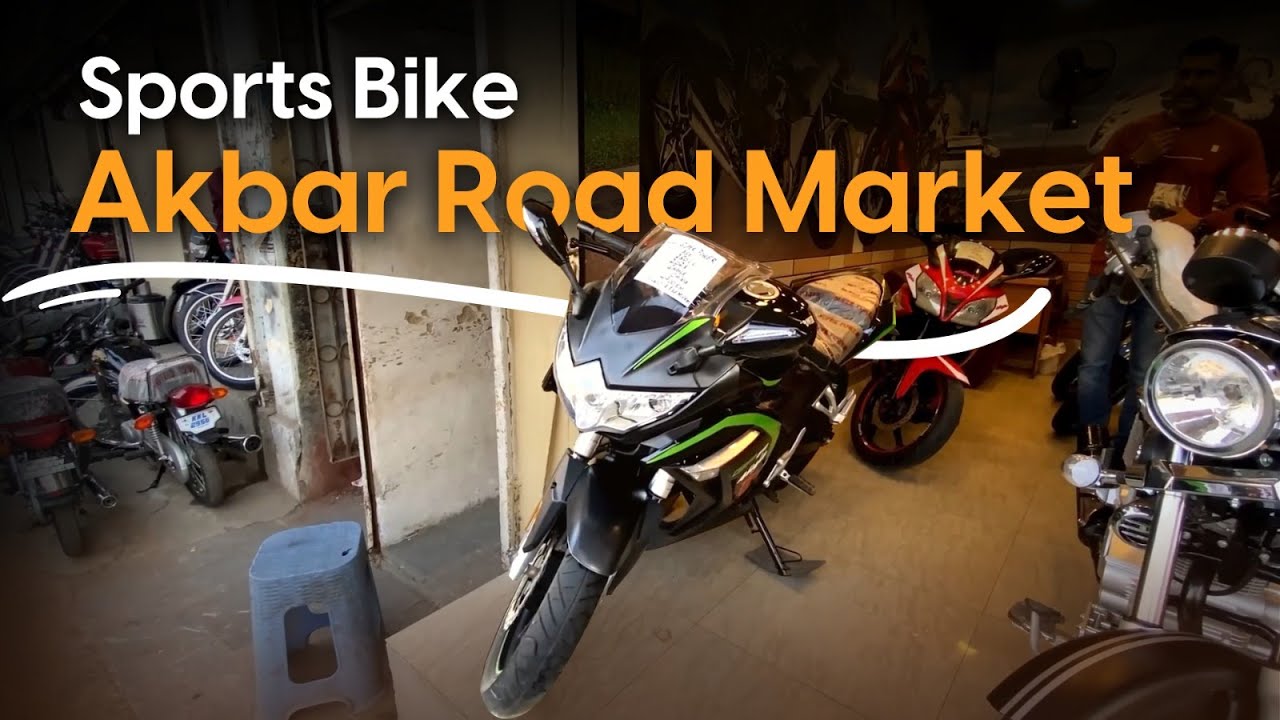 Amazing Sports Bikes Shop "Mubarak Motor" at Akbar Road Karachi | Walk ...