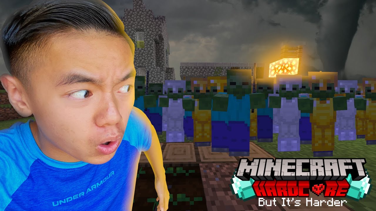 Minecraft Hardcore But It's Harder #3 - YouTube