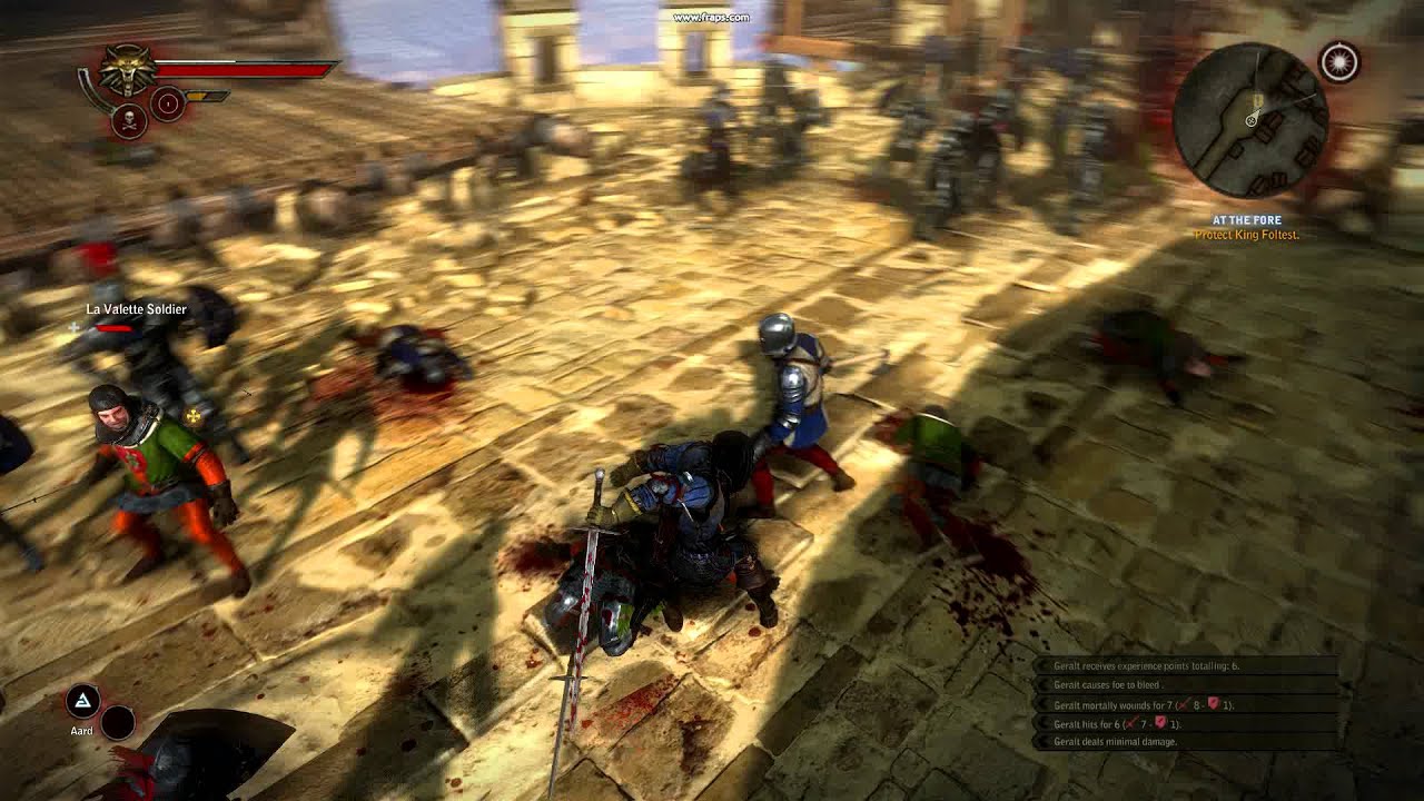witcher 2 intro gameplay - YouTube
