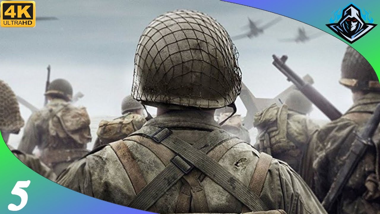 CALL OF DUTY WWII : #5 LIBÉRATION - Gameplay Walkthrough 4K 60Fps No ...
