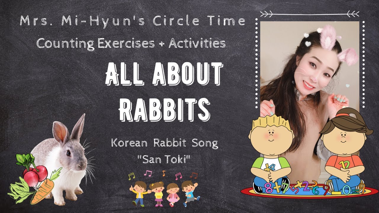 Pre-School Circle Time #3 | All About Rabbits | Mrs. Mi-Hyun - YouTube