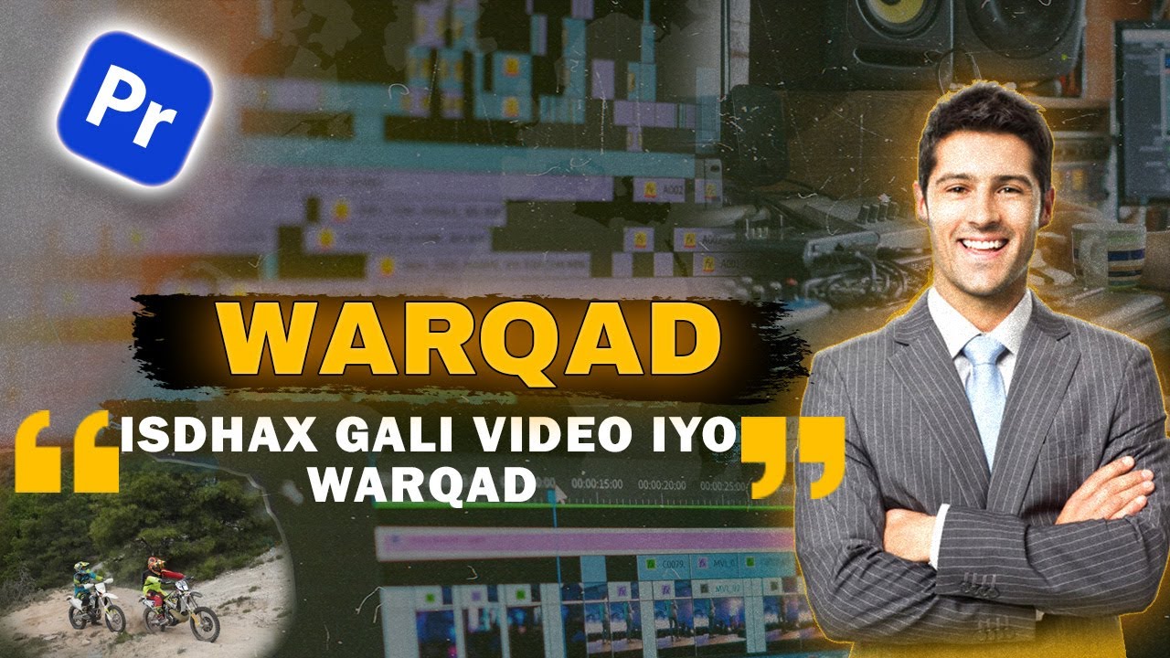 sida la isku dhex galiyo warqad iyo video || how to integrate papers ...