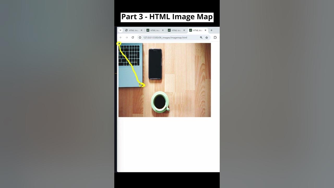 Master Html Image Maps Rectangle Shape Tutorial Htmlintroduction Codewithmayur Youtube