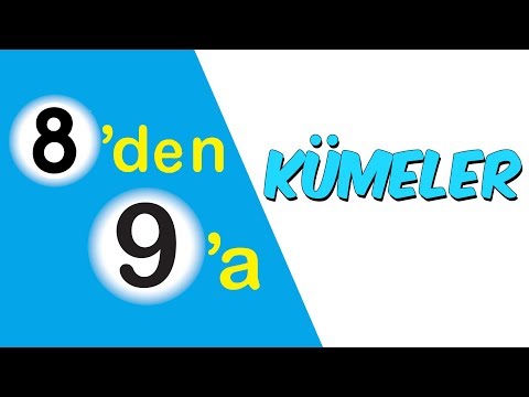 9. Sınıf Kümeler | 8'den 9'a Matematik Kampı