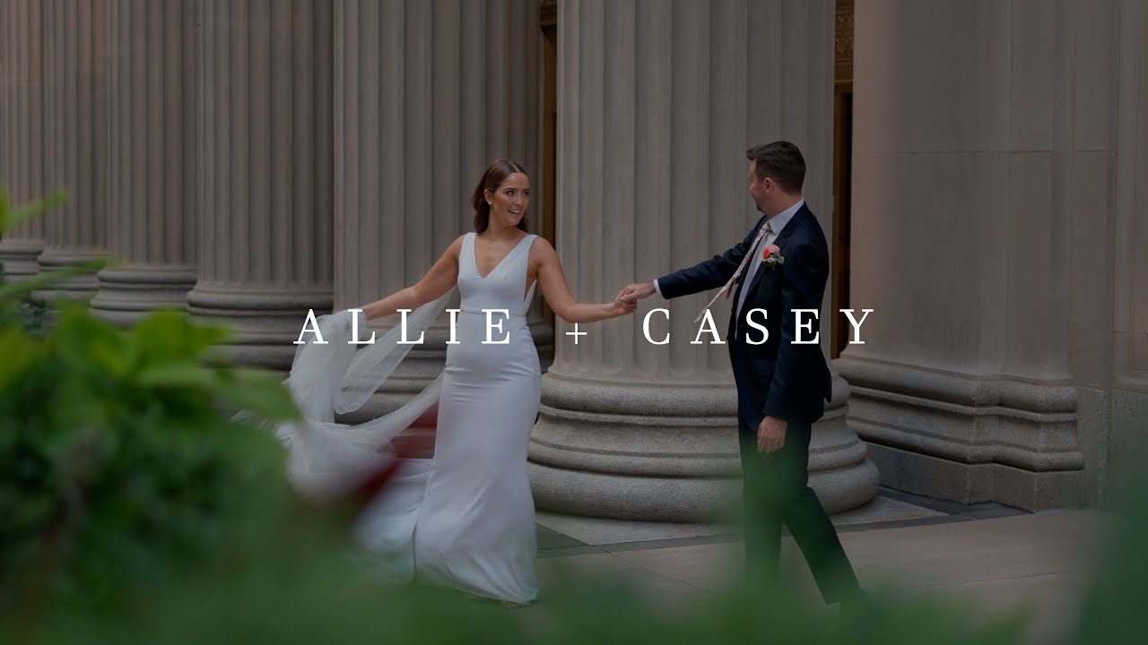 Chicago Wedding // Allie + Casey - YouTube