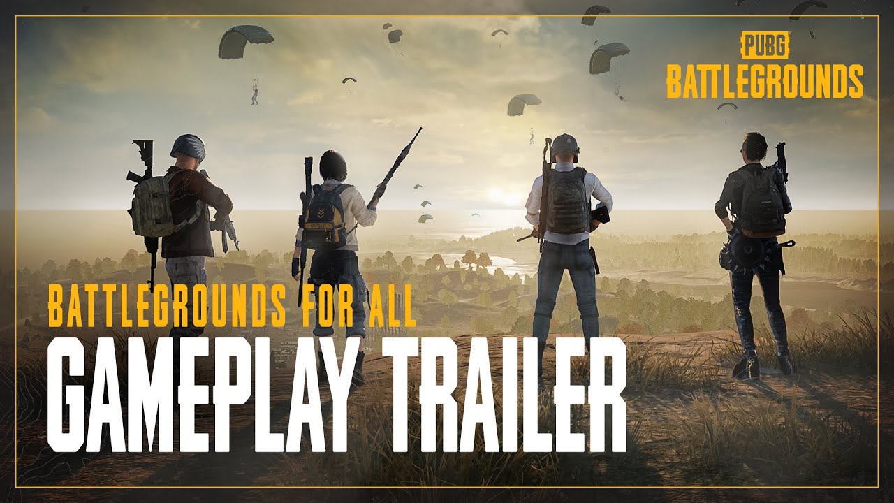 BATTLEGROUNDS FOR ALL GAMEPLAY TRAILER｜PUBG - YouTube