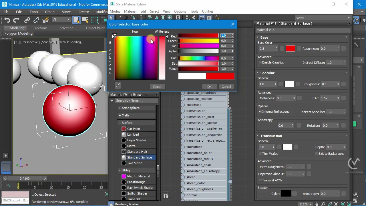 02.01 - Arnold Render 3ds Max - Assign Arnold Surface Material - YouTube