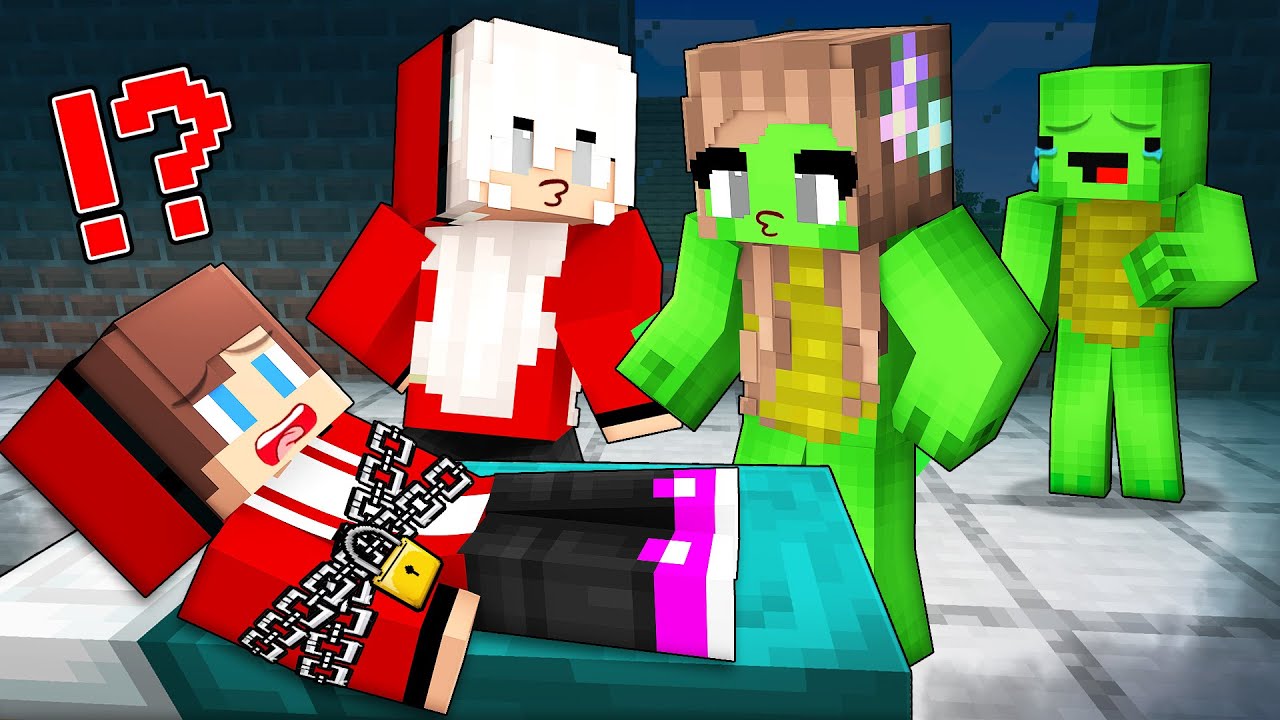JJ and Mikey GIRL FELL in LOVE with JJ! Mikey sad Story Love in Minecraft! - Maizen - YouTube