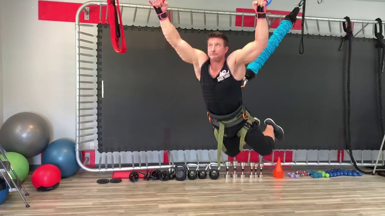 American Ninja Astro-Bungee Warrior - YouTube