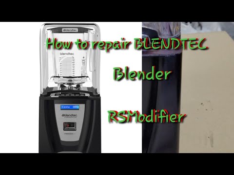 how to repair BLENDTEC blender - YouTube
