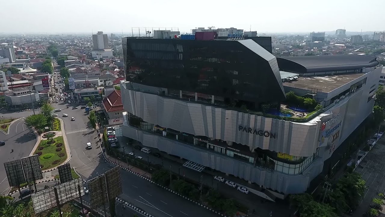 PO Hotel Semarang | Footage Drone Hotel PO & Paragon Mall Semarang ...
