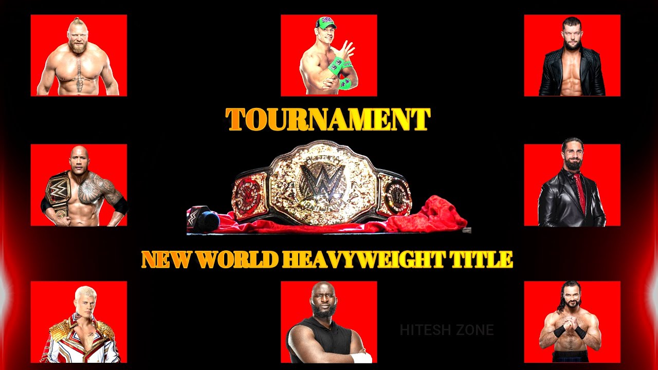 WWE 2K23 New World Heavyweight Championship Tournament #1 - YouTube