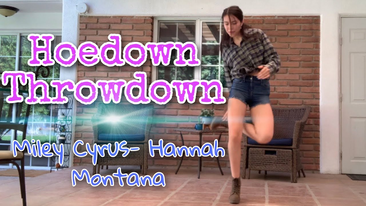 Hoedown Throwdown- Miley Cyrus, Hannah Montana Dance Video - YouTube