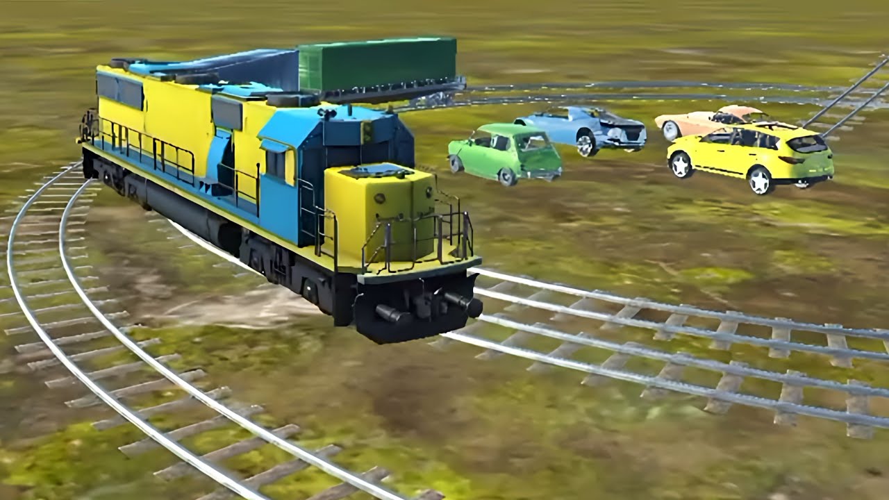 Ultimate Showdown: Train vs Car in Android Game ! #gameplay - YouTube