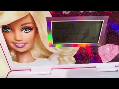 Barbie Pink Laptop Oregon Scientific Demo video