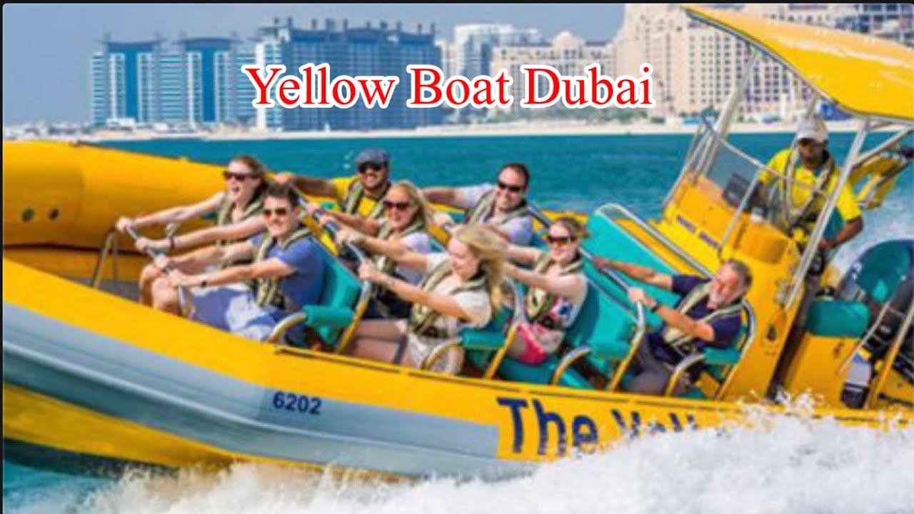 Yellow Boat Dubai | Speed In Dubai | Speed Boat Marina | Dubai ...