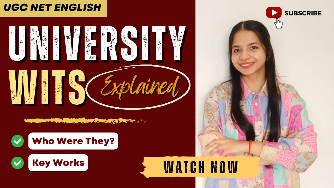 University Wits for UGC NET English | Who Were They & Their Key Works ...