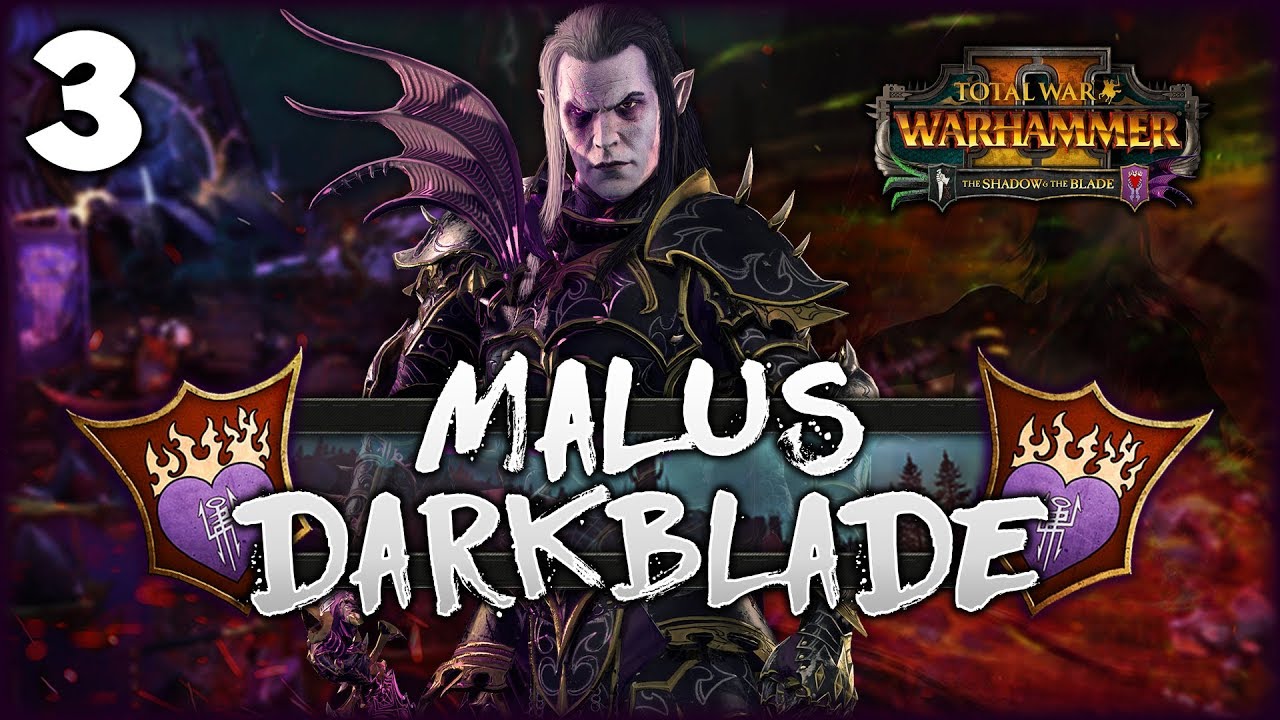 THE HUNT FOR GOLD! Total War: Warhammer 2 - Hag Graef Campaign - Malus ...