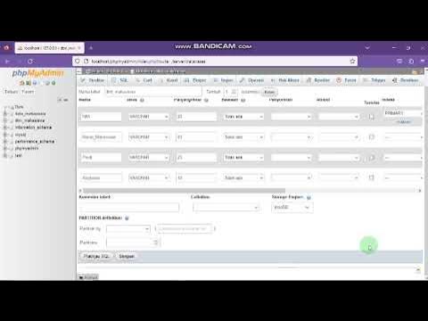 cara membuat dan menghapus database pada XAMPP - YouTube