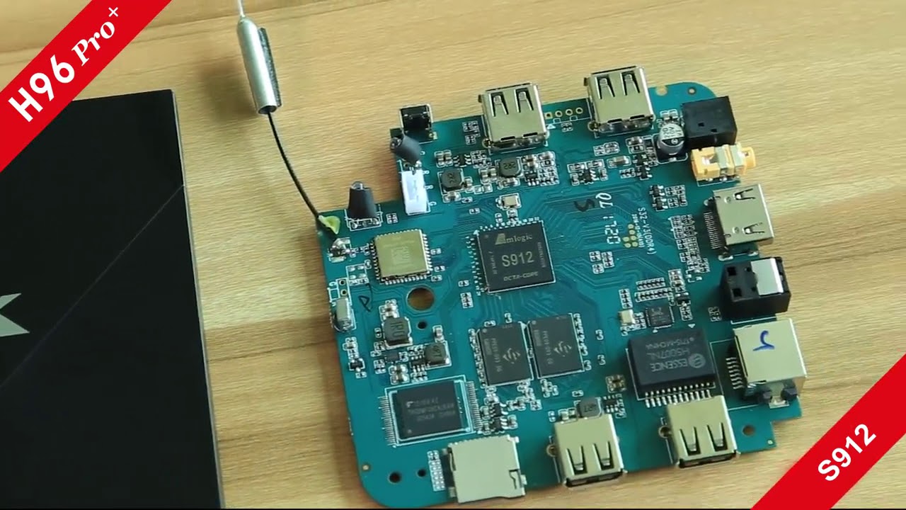 Android TV Box H96 PRO Plus - YouTube
