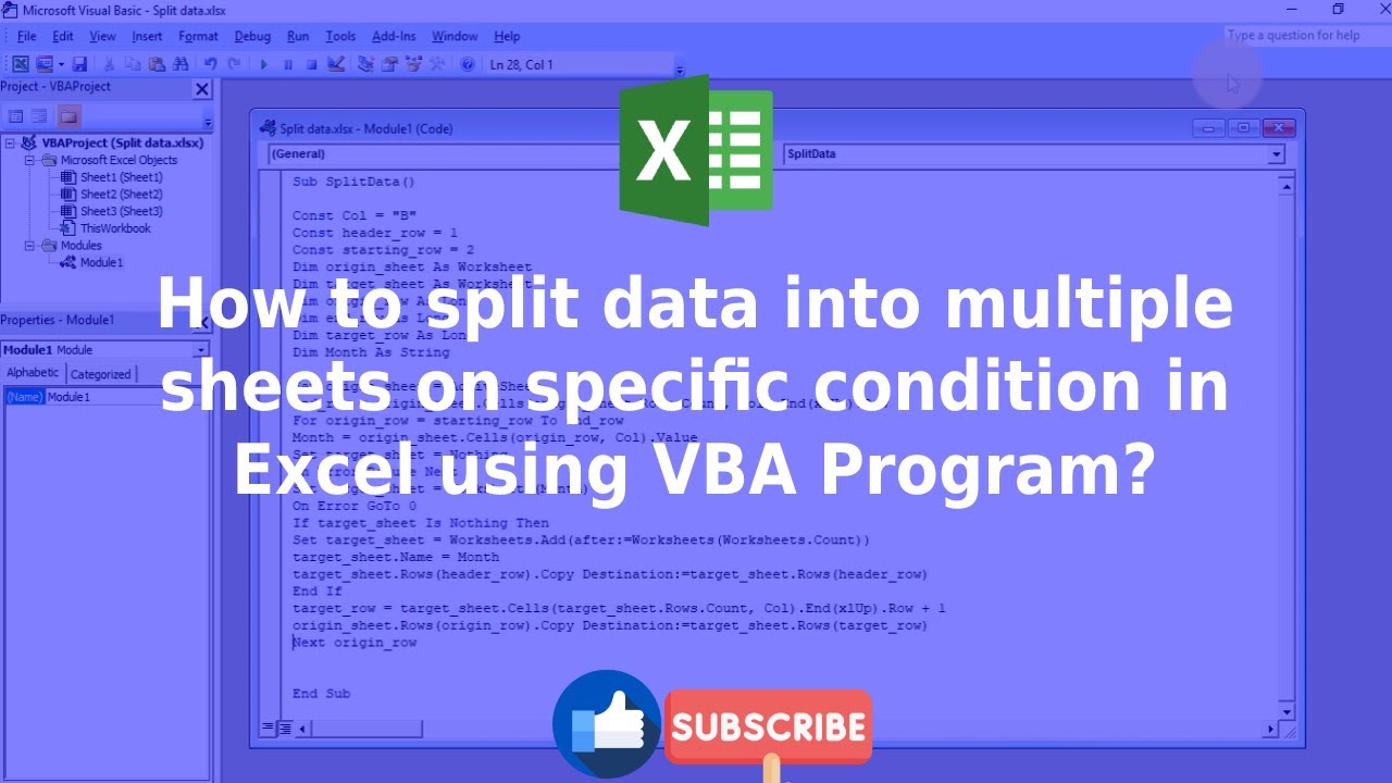 How To Split Data Into Multiple Sheets On Specific Condition In Excel How To Split Data Into Multiple Sheets On Specific Condition In Excel