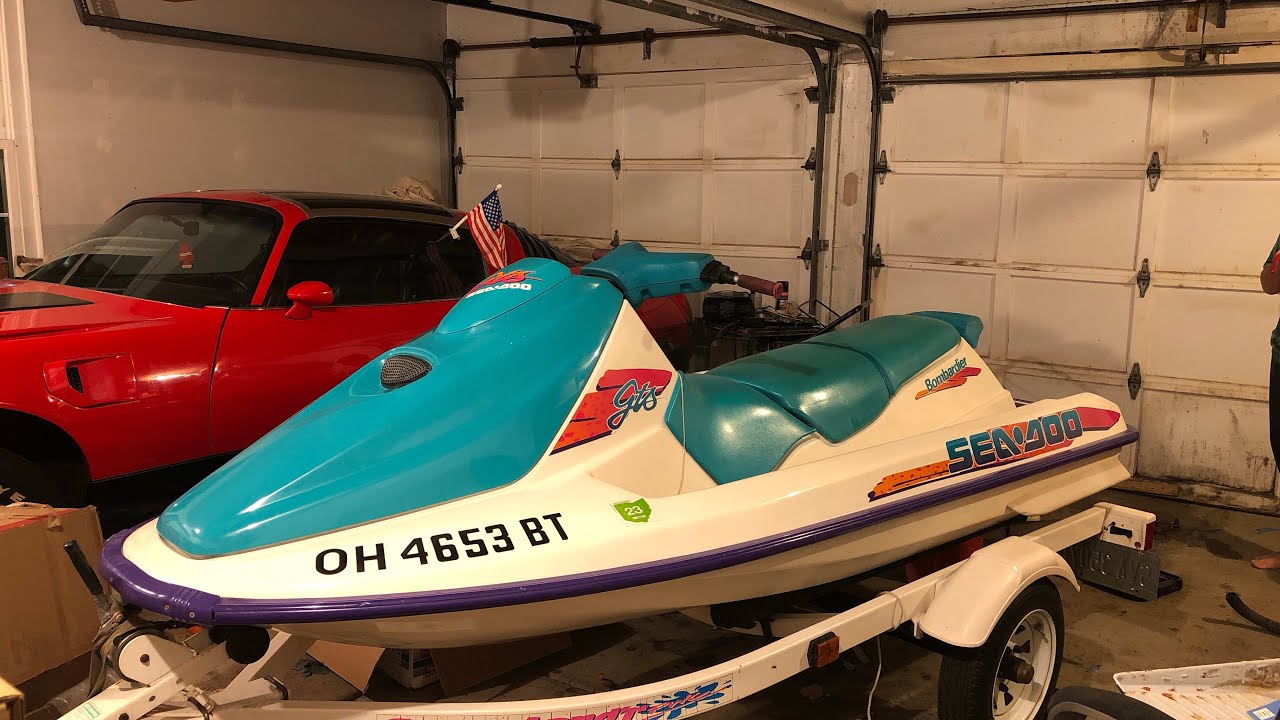 Ceramic Coating 1995 Seadoo GTS AMAZING RESULTS!!(not professionally ...