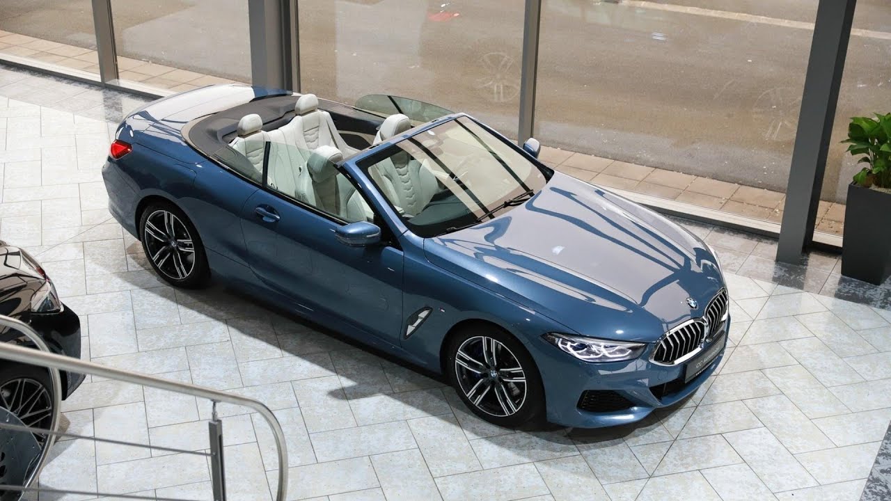 2021 BMW 840i xDrive Cabrio M Sport Barcelona Blue Metallic Exterior ...
