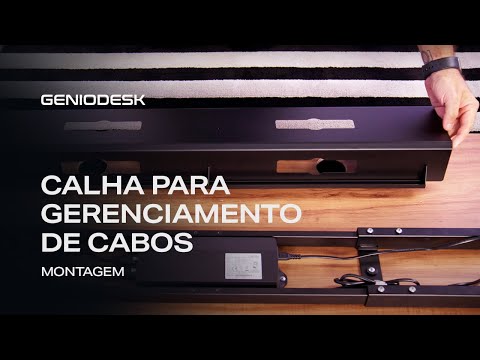 Procedimento de Montagem da Calha para Gerenciamento de Cabos ...