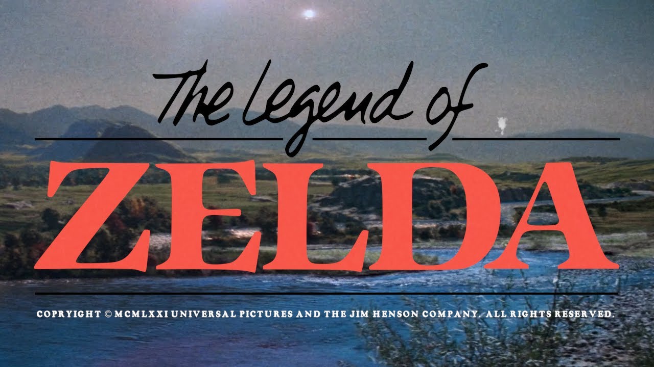 Legend of Zelda as 80s Dark Fantasy | Opening Credits - YouTube