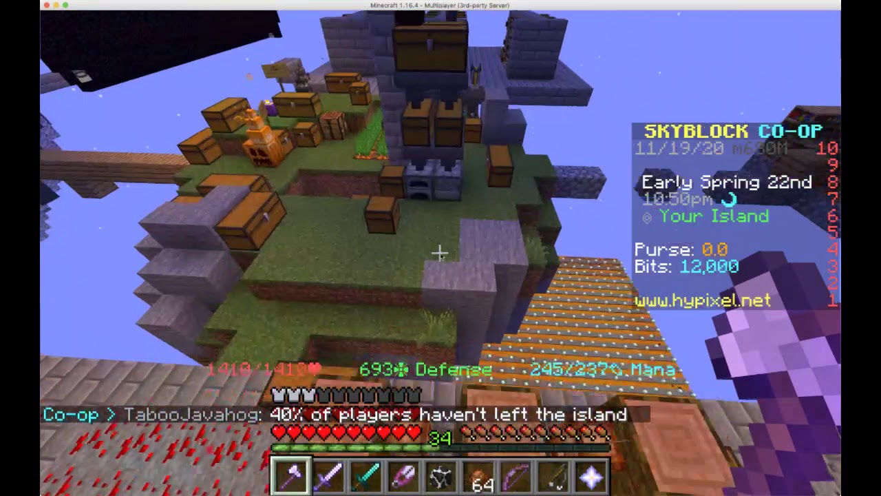 Hypixel Skyblock Coop - Day 28 Part 4 - YouTube