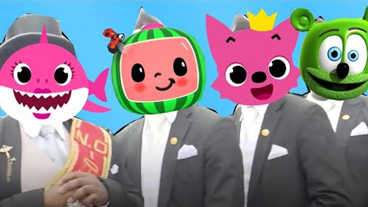 Cocomelon & Baby Shark & Pinkfong! & Gummy Bear - Coffin Dance Song ...