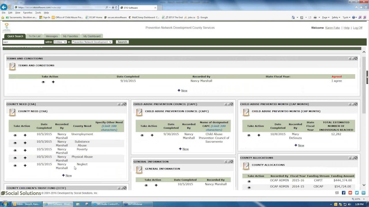 ETO Annual Report Training One on One Sacramento - YouTube