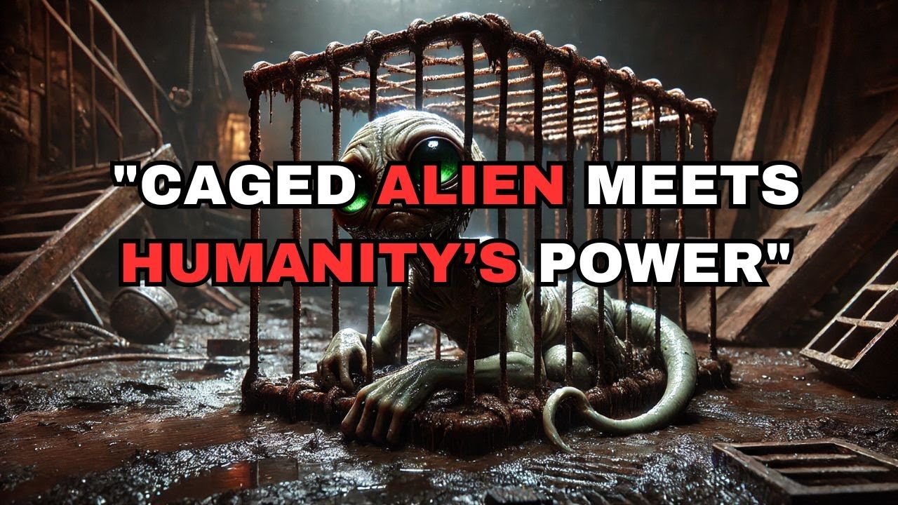 Alien Creature was caged for four years, covered in hardened feces and ...