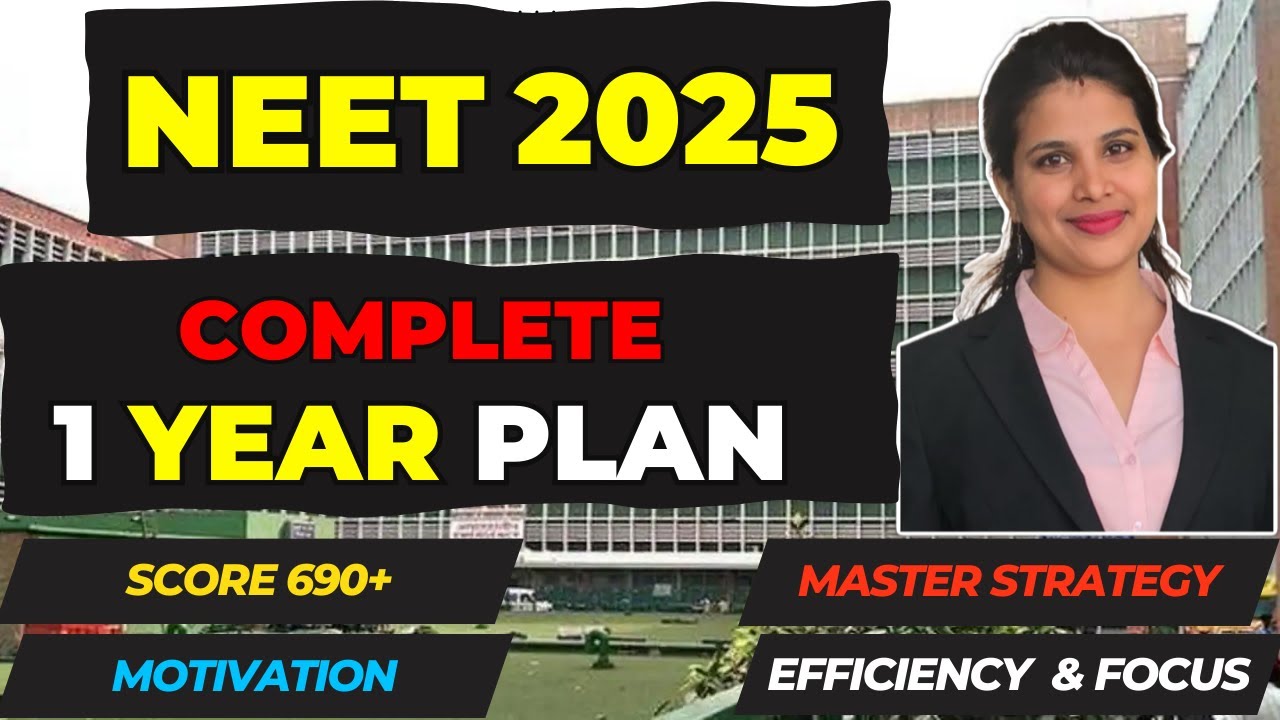 How to Crack NEET in ONE Year | Best Guidance Video |*Best Plan ...
