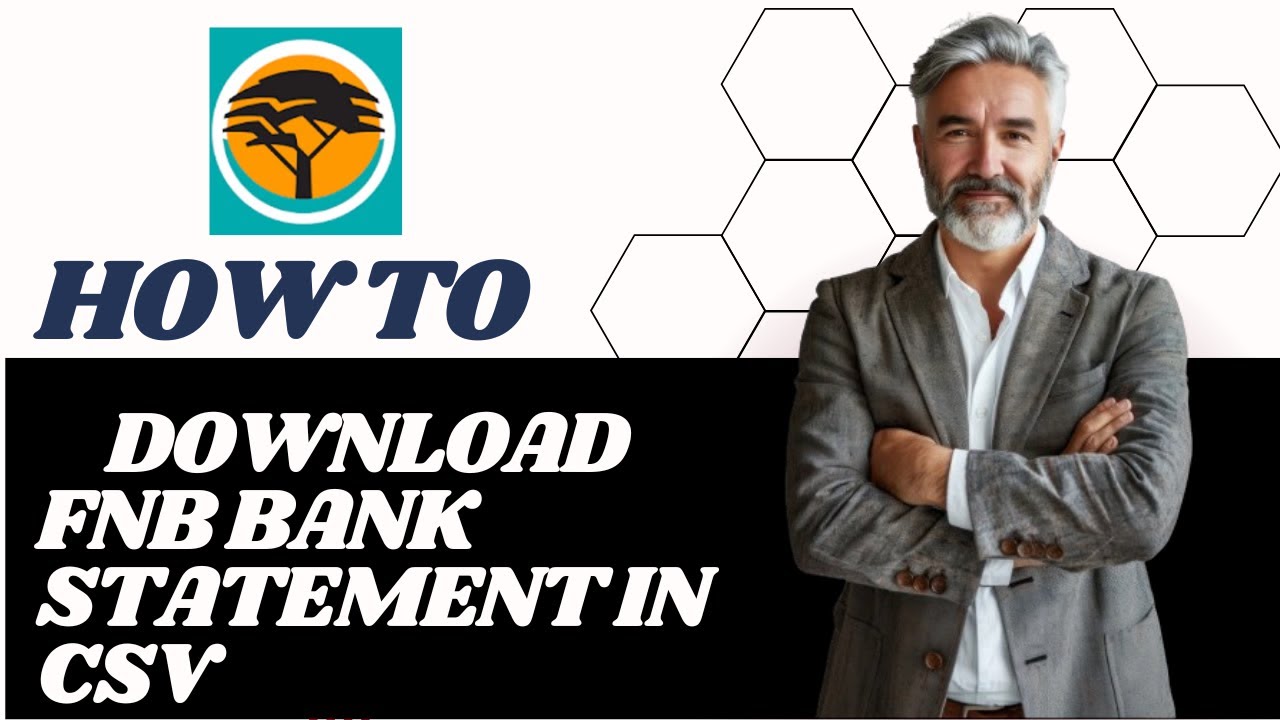 How to download FNB bank statement in csv l Double Z - YouTube