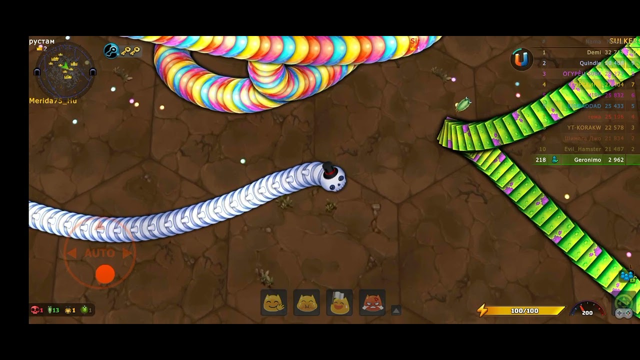 Game cacing ular yang di makan kodok - YouTube
