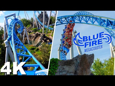 Blue Fire Megacoaster [On-Ride 4K POV] - Europa-Park