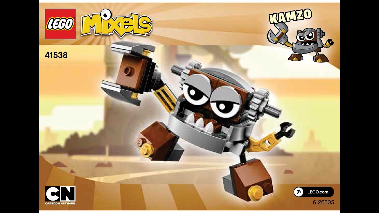 LEGO 41538 Kamzo Instructions LEGO MIXELS Series 5 Klinkers - YouTube
