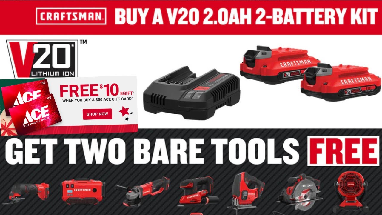 Craftsman FREE Power Tools - CHEAP DEALS FREE Gift Cards - Craftsman ...