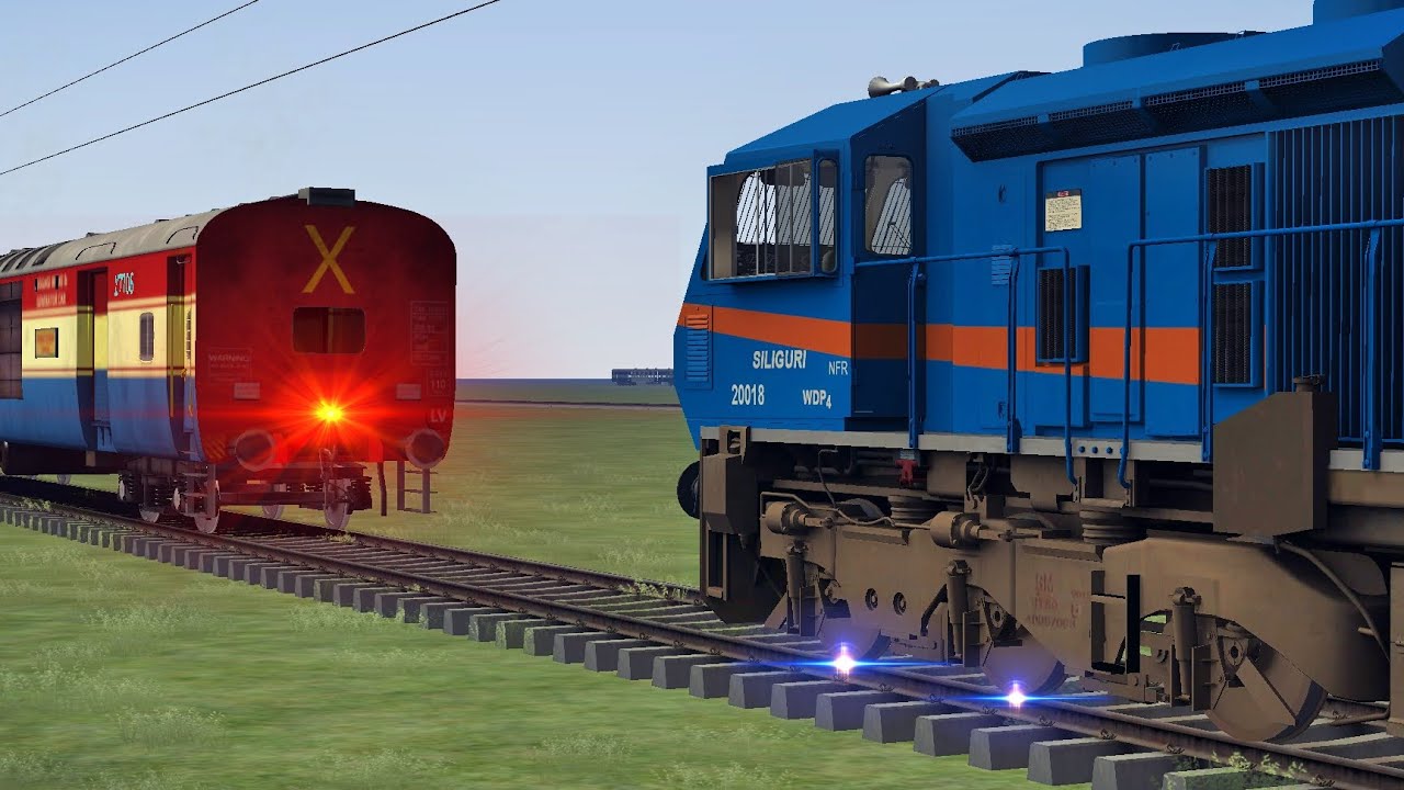 Indian Railways Train Simulator - PC Hindi GamePlay [FHD] || WDP4 WITH ...