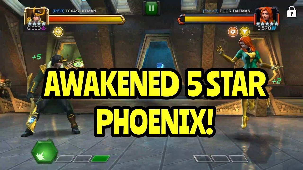 Awakened Phoenix 5 Star Duels, Stats, All Specials Marvel Contest of ...