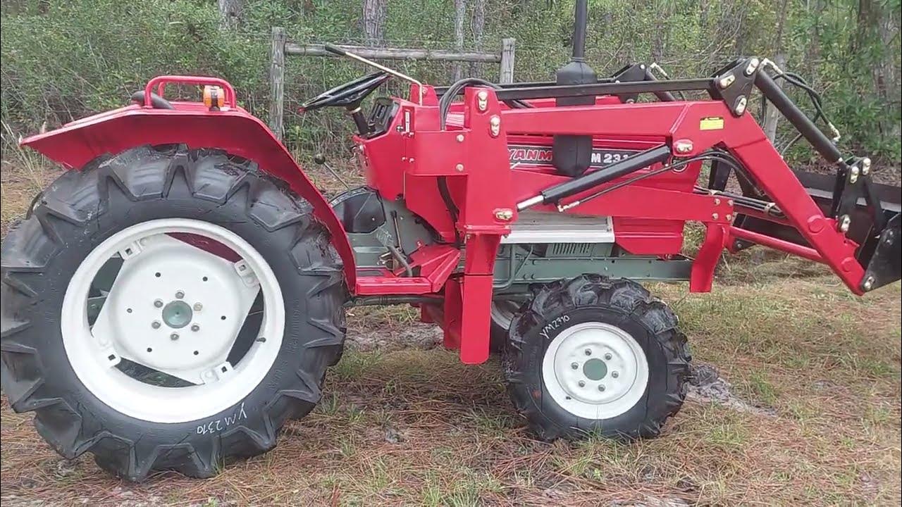 Yanmar (maker of John Deere diesels) YM2310D used compact tractor for sale by Toughtractors.com ...