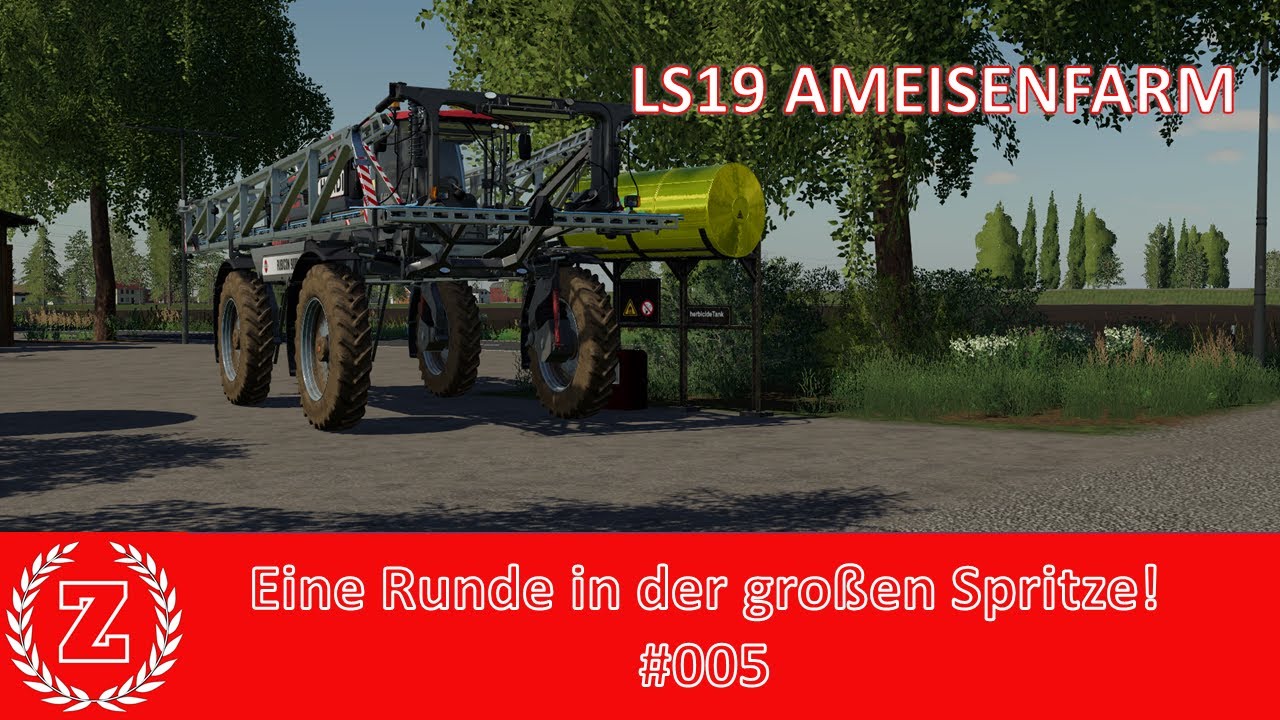 LS19 - Ameisenfarm #005 | Eine Runde in der großen Spritze! | NF-Marsch ...